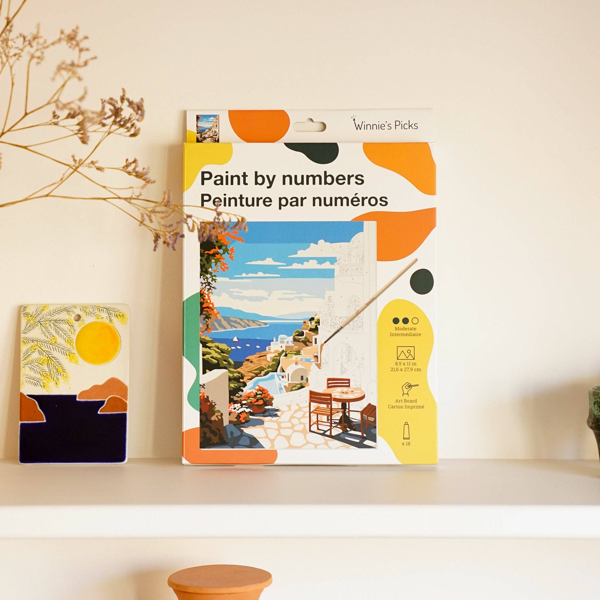 Mediterranean Delight Paint by Numbers – Ma Maison + Co.