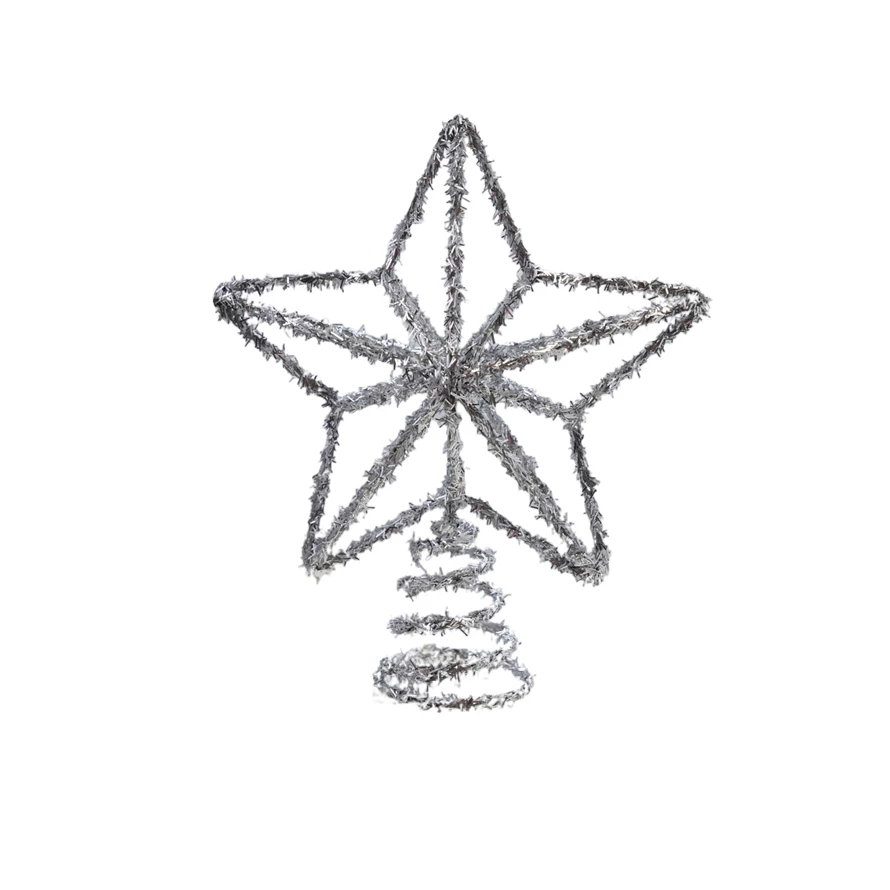 Silver Star Tree Topper – Ma Maison + Co.