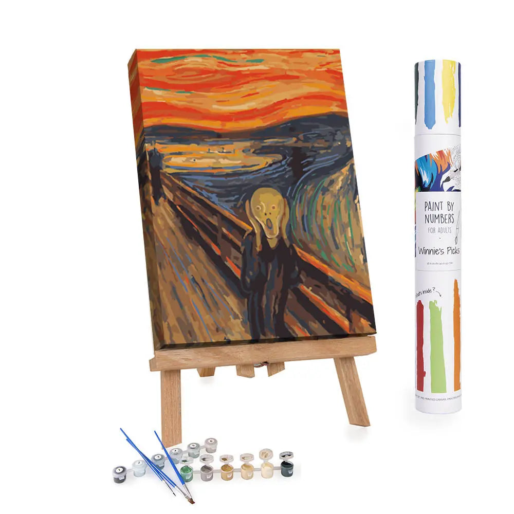 The Scream Paint By Numbers – Ma Maison + Co.
